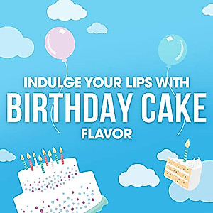Chapstick Party Favor Lip Balm Gift Pack Happy Birthday 10 sticks 0.15 oz each