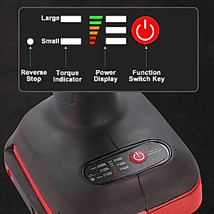 NEOBRISKEN 1/2'' Brushless Lithium Battery Impact Wrench Repair Room or Garage