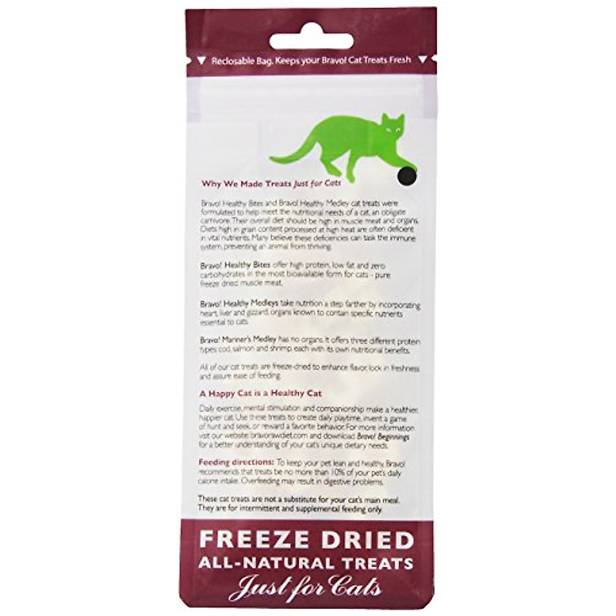 Bravo 294132 Mariners Medley Salmon/Cod/Shrimp Food For Pets, 75-Ounce