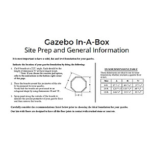 Amish-Crafted 12' Wood Octagon Gazebo-in-a-Box (Harvard Slate)