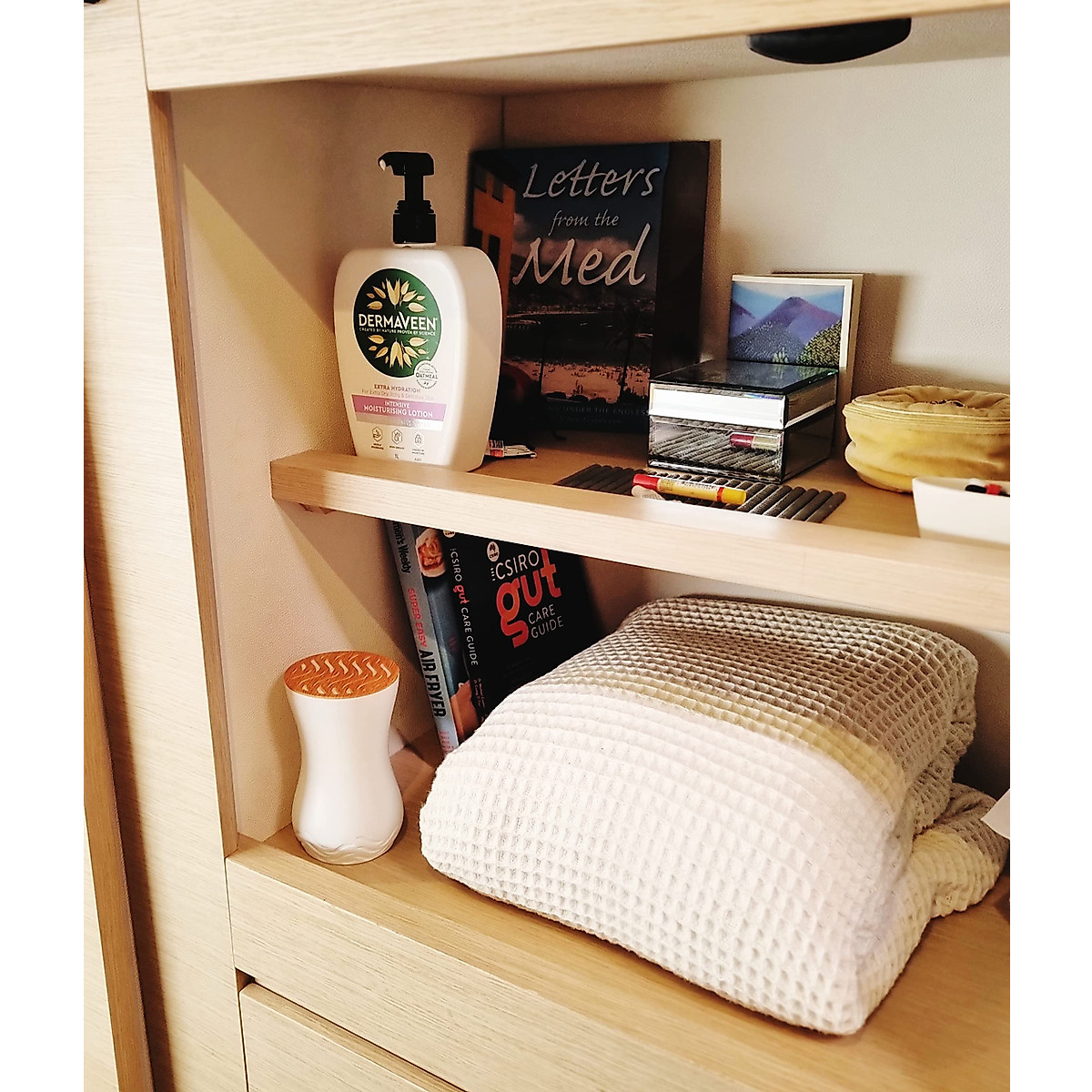 adAqua Refillable Moisture Absorber-8oz’s Packed in Pod. Fragrance Free Moisture Remover for Storage, Rooms, and Basement – Calm White.