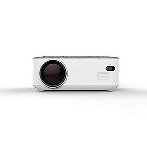 RCA RPJ143-WHITE 480p Home Theater Projector Supports 1080p w/HDMI & Bluetooth 5.0