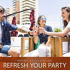 DOTGROUP Moscow Mule Mugs, Copper Mule Mugs Set of 4, Creative Hammer Point Copper Cups with Copper-plated Inner for Beer and Cocktail, 4 Cocktail Copper Straws, 1 Stirring Rod, 2oz/4oz Double Jigger