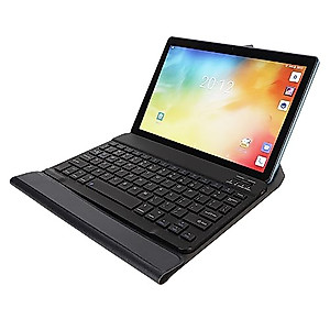 FOLOSAFENAR Capacitive Touch Tablet, 10.1 Inch Tablet Set High Performance CPU Keyboard Mouse US Plug 100‑240V for Android 12.0 for Online Office Work (#1)