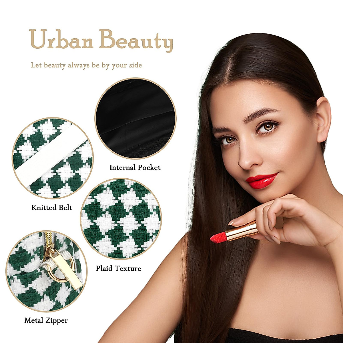 AOYUNHUI Shoulder Handbags Crossbody bags for Women Crossbody Purse Shoulder Bag-Green