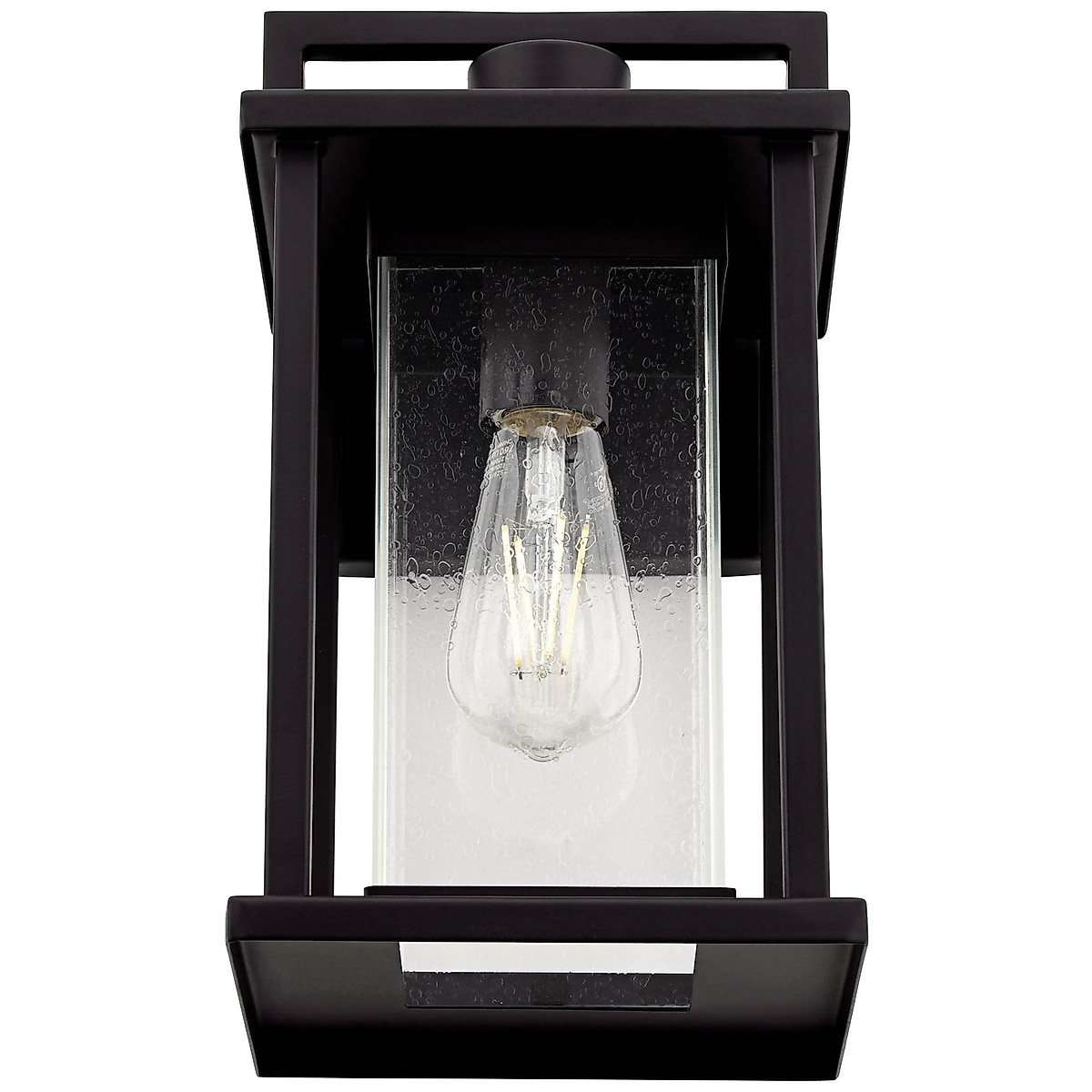 John Timberland Wickham Modern Outdoor Wall Light Fixture Painted Dark Bronze 13" Spotted Clear Glass for Exterior Barn Deck House Porch Yard Patio Outside Garage Front Door Garden Home Roof