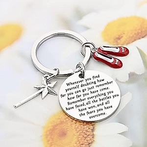 Lywjyb Birdgot Movie Inspired Gift for Girls Women Encouragement Gift Movie Fans Gift (whenever shoe key)