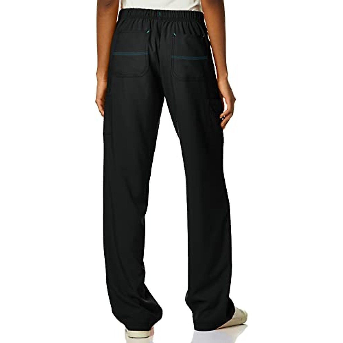 Carhartt Size Cross-Flex Women's Utility Scrub Pant, Black, Medium Tall