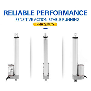 Electric Linear Actuator,DC 12V 750N Force 150-700mm Stroke Waterproof Multifunction Straight Line Actuator Motor Controller for Automotive Medical Devices etc(200mm)