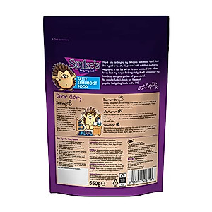 Spikes World Ltd Spikes Semi-moist Hedgehog Food 550g
