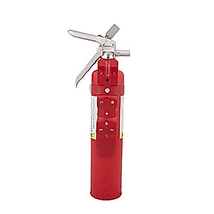 Amerex B417T, 2.5 Pound ABC Dry Chemical Class A B C Multi-Purpose 2.5 Pound Fire Extinguisher with Wall Bracket