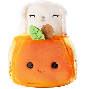 Squishville by Original Squishmallows - Four 2-Inch Squishmallows Plush and Bug-Mobiles Vehicles - Toys for Kids