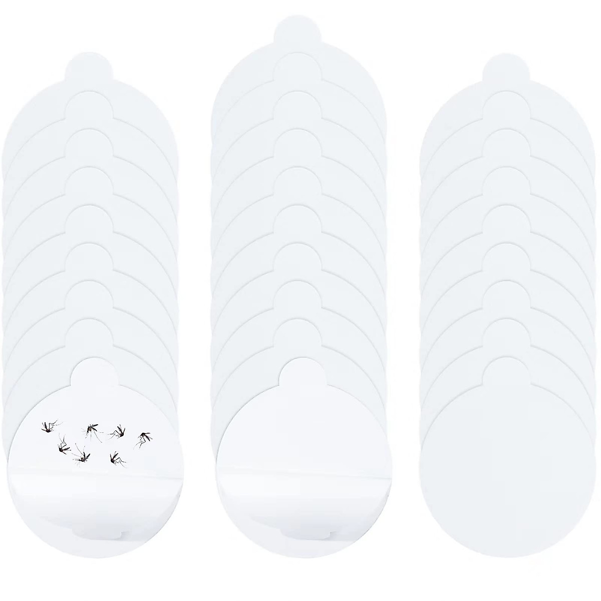 20PCS Indoor Insect Trap Refills Compatible with Dynatrap Mosquito Trap DT3009, DT3019, DT3039 and More, 5.7" by 3" Fly Trap Refill Replacement Sticky Refillable Glue Traps