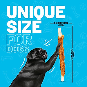 Sitka Farms Premium Chicken Breast Rawhide Twist 5 Inch 20 Count - Easy to Digest - Reward and Training, Gluten Free Chewy Dog Treat for Small and Medium Dogs - All Natural and Premium Chicken Breast