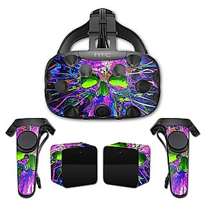 MightySkins Skin Compatible with HTC Vive Full Coverage - Hard Wired | Protective, Durable, and Unique Vinyl Decal wrap Cover | Easy to Apply, Remove, and Change Styles | Made in The USA