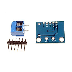 NOYITO Analog Current Sensor Module INA169 2.7V to 60V DC Current Sensor Breakout Module