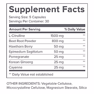 Gundry MD® Enhanced Circulation Formula, Blood Flow Support Supplement, 150 Count