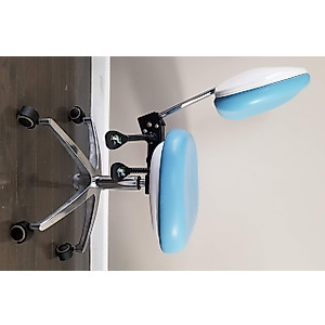 Premium Plus Dental Doctor Stool, 5012-M Blue