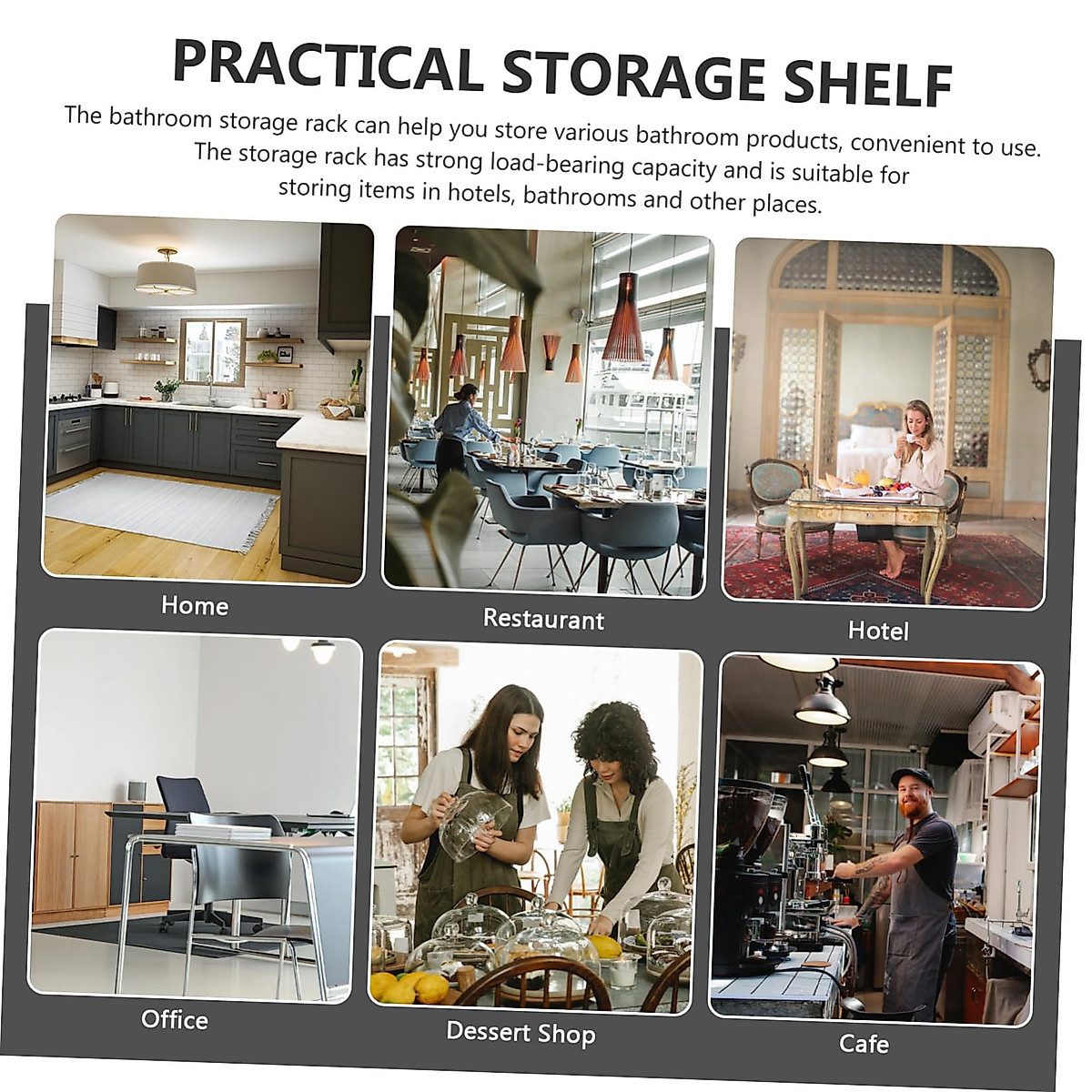 Amosfun 1 Set Storage Stand Suction Toilet Storage Rack Punch- Toiletries Holder Bathing Shelf Metal Storage Shelf Bathroom Shower Corner Shelf White Plastic Sucker Tripod