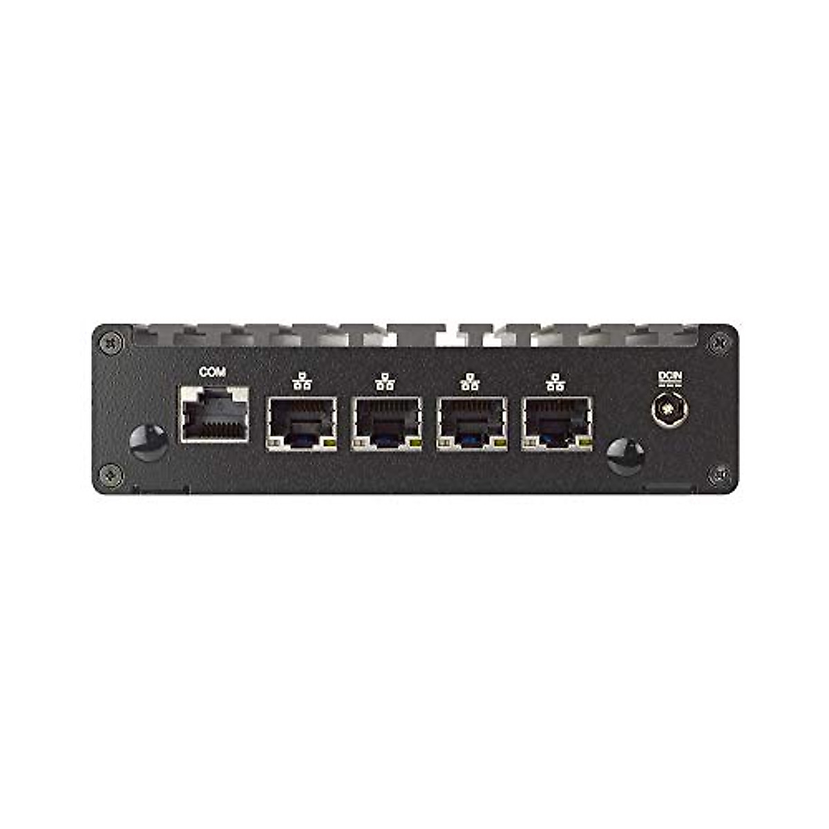 Jetway HBJC430U941-316B Celeron N3160 Fanless IoT Gateway Mini PC, 4 x GbE LAN (8GB Memory, No OS)