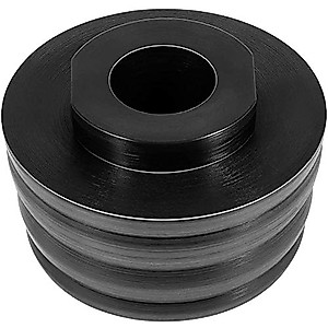 KF04060BK Body Mount Bushing Kit Fit for Ford 2008-2016 F250 F350 Super Duty 2WD 4WD Steel Sleeves & Hardware & Polyurethane Body Cab Mounts (black)