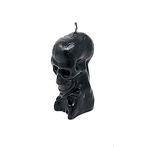Vrinda ® Decorative Candle Skeleton Black