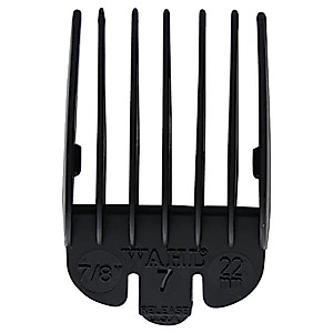 Wahl Professional #7 Guide Comb Attachment - 7/8" (22.0mm) - 3145-001 - Great for Professional Stylists and Barbers