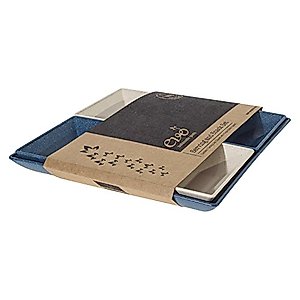 EVO Sustainable Goods Five Piece Serving and Snack Set, Blue