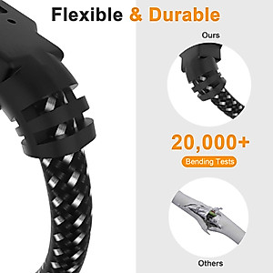 Compatible with Oculus Quest 2 Link Cable, Fast Charging&High Speed Data Transfer, Durable Nylon Braided, USB A to USB C 3.2 Gen1 Cord for VR Headset and Gaming PC (10FT/3M)