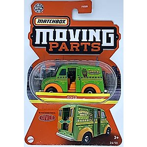 Matchbox 2022 - Moving Parts - DIVCO - Delivery Truck [Green]