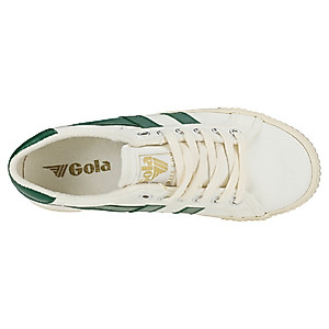 Gola Women's Tennis Mark Cox Trainers, Off-White (Off White/DK.Green WN), 9 US
