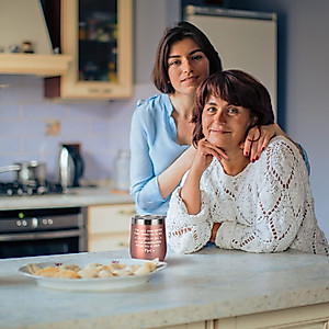 GINGPROUS Daughter in Law Gifts, The Only Thing Better Than Having You Tumbler Mother’s Day Birthday Gifts for Daughter in Law from Mother in Law, Insulated 12 Oz Stainless Steel Tumbler, Rose Gold