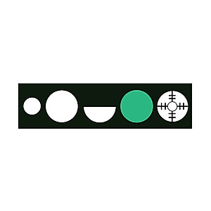 ADC Ophthalmoscope, Pocket Size, LED Lamp, 2.5V, Hard Case, Diagnostix 5112NL