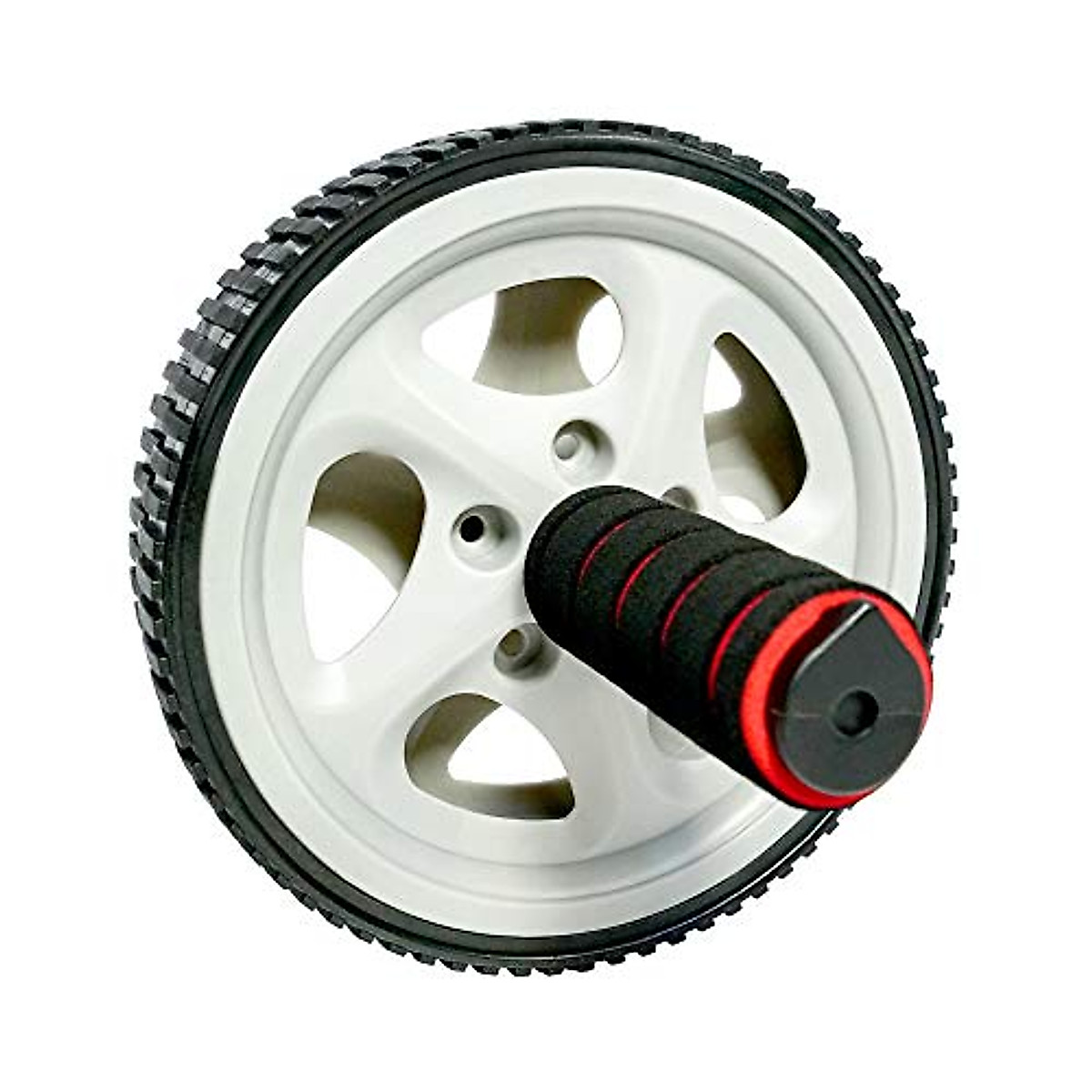 Sunny Health & Fitness Ab Roller Wheel for Abdominal Exercise Core Trainer Wheel Roller - NO. 003, Black