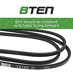 8TEN Deck Belt for Simplicity 42 inch 5116 5216H 6111 6116 6118 6211 6216 616LTD 616SPL 616H 1668066 1668066SM
