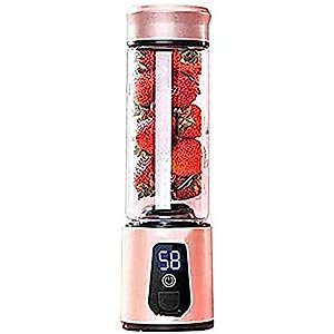MXJCC Blender, Personal Blender for Shakes and Smoothies Juice Blender Speeds, Smoothie Blender ， Bottles for Ice, Smoothie, Milkshake