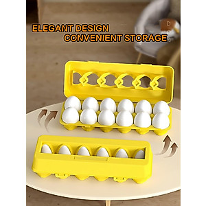 Matching Puzzle Eggs Learning Resources Toys, 12 Pack Toddlers Colour Shape Sorting Recognition Eggs Set, Preschool Fine Motor Skills Montessori Learning Puzzle Gift for 1 Year Boys Girls & Kids