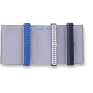 24" 40-Pin 80-Wire Ultra ATA 2-Drive Ribbon Cable, Manhattan 332781