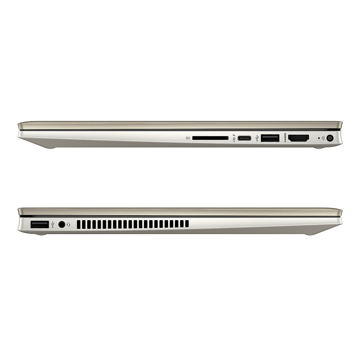 HP Pavilion 14 FHD Spin 2-in-1 Convertible Touchscreen Laptop, 2023 Newest Upgrade, Intel Core i5-1135G7, 16GB RAM, 512GB SSD, HDMI, FP Reader, Wins 11, School & Business Ready, ROKC HDMI Cable, Gold