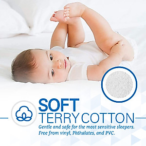 SafeRest Zippered Mattress Protector - Premium 12-15 Inch Waterproof Mattress Cover for Bed - Breathable & Noiseless Washable Mattress Encasement - Full