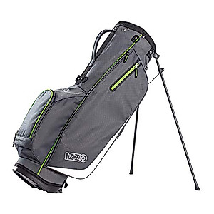 Izzo Golf Izzo Ultra Lite Stand Golf Bag with Dual-Straps & Exclusive Features, Natural