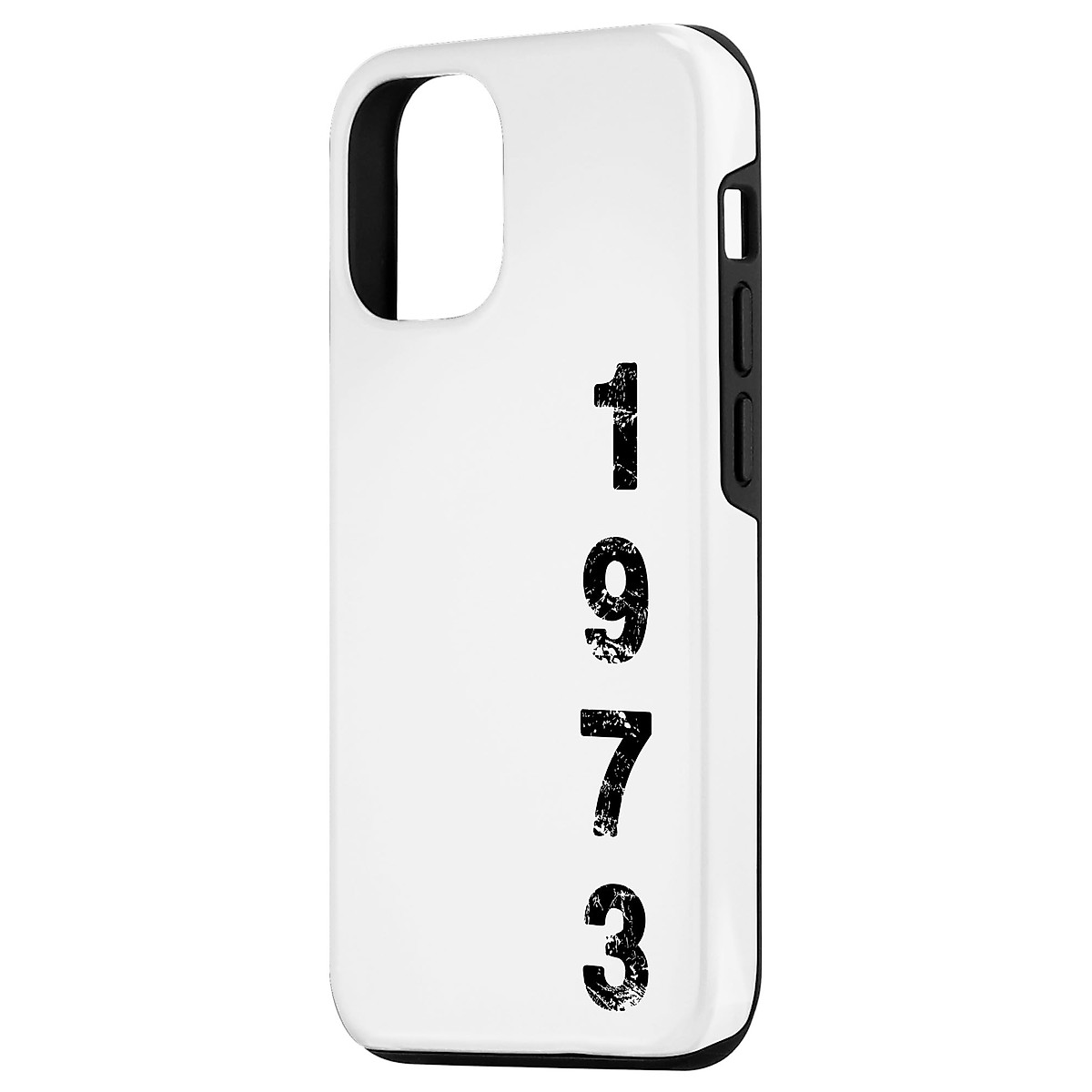 iPhone 13 Pro Roe Retro Distressed Text For Women Feminist White 1973 Case