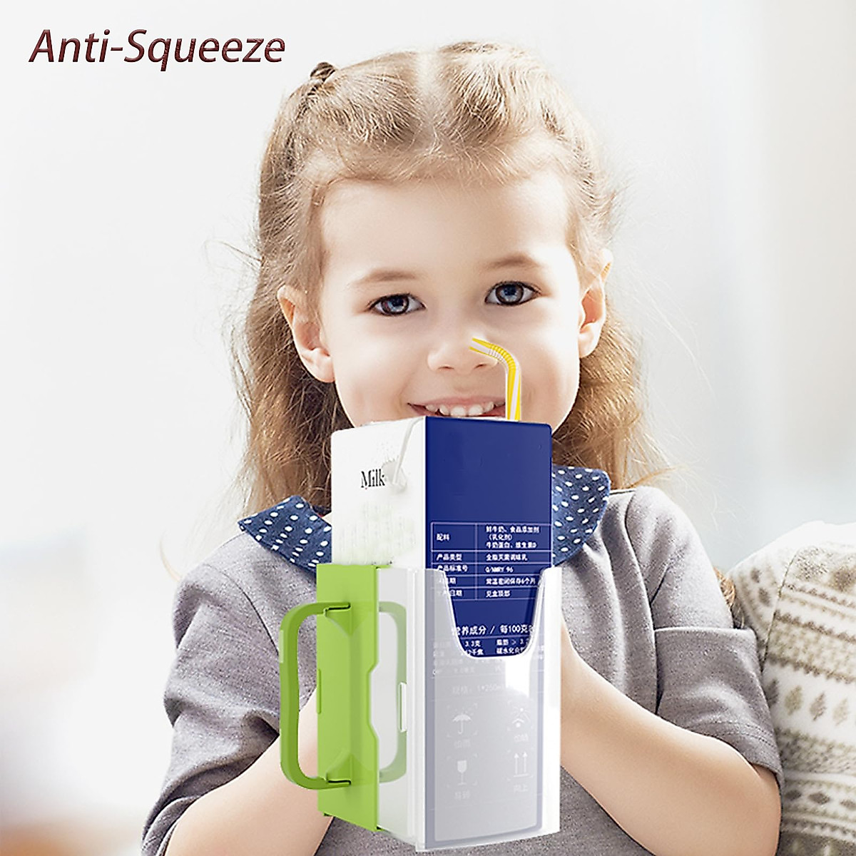 ARTICHIC Baby Pouch Holder No Squeeze、Baby Pouch Holder No Spill 、Pouch Food Pouches、Juice Box Holder - Anti-Squeeze Yogurt Pouch Reusable Toddler Essentials 2 Pack