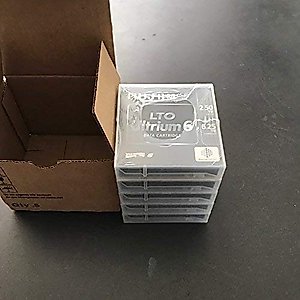 Fuji 16310732 New Sealed LTO-6 Ultrium Tape 2.5TB/6.25TB.