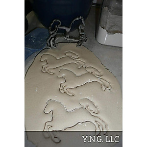 WILD WEST KIT HORSE SHOE CACTUS COWBOY HAT BOOT SHERIFF SET OF 6 COOKIE CUTTER USA PR1105