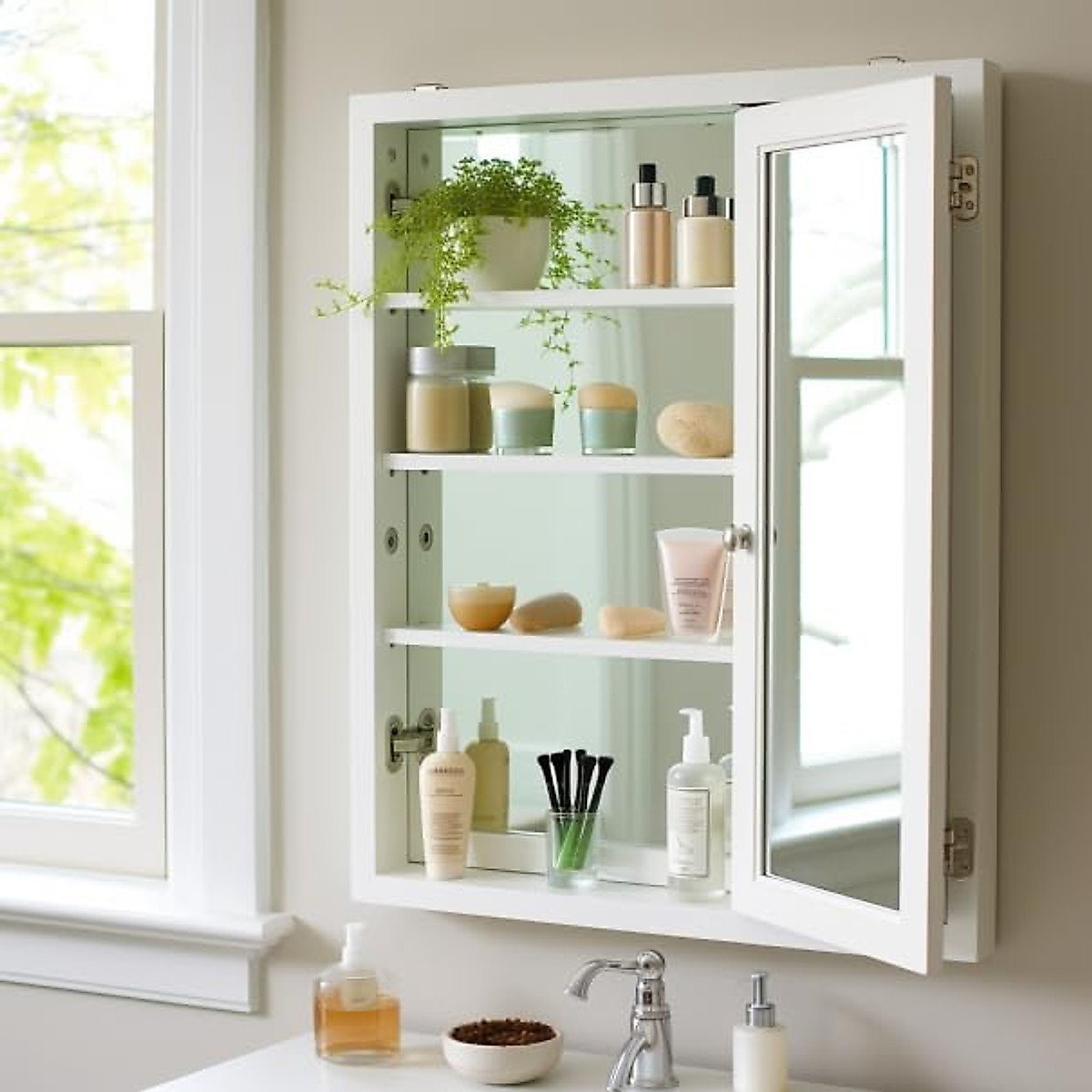 LINOXE Upgrade Your Medicine Cabinet Sturdy Replacement Shelf - Lengths 12", 12.5",12.75", 13", 13.25", 13.5", 13.75", 14",14.5" - Depth 3" | Warp Resistant Plywood (13 Inch)