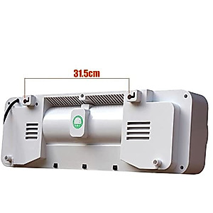 Outdoor Garden Heater Wall-mounted Electric Air Heater Fan Wall Hanging Warm Cool Wind Blower Warmer Room Ceramic Thermal Heating Stove Radiator Patio Heater