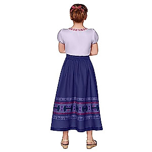 Spirit Halloween Encanto Kids Luisa Costume - M | Officially Licensed | Disney