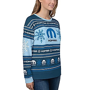 Mopar Logo Holiday Unisex Crew Neck Sweatshirt
