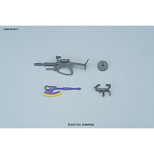 Bandai Hobby HGUC MS-06R-1A Zaku II High Grade Universal Century 1/144 Gundam MSV Action Figure (Black Tri-Stars Color)